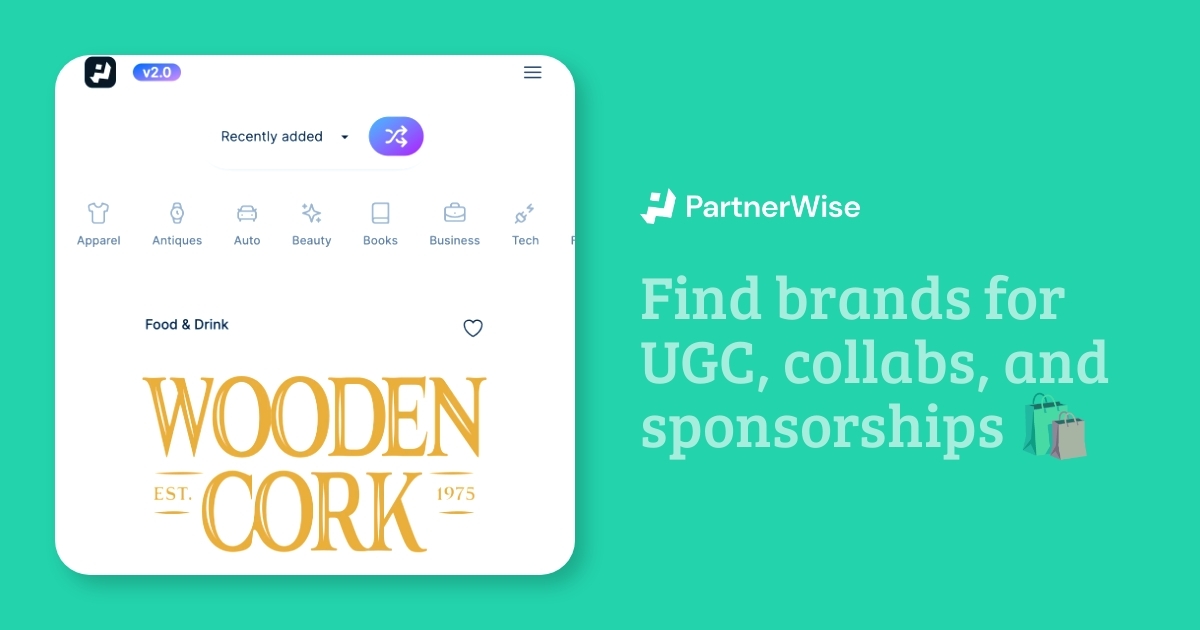 PartnerWise - Creator Partnerships Platform